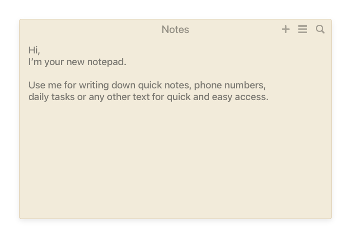 Unclutter - Files, Notes and Clipboard Manager for Mac