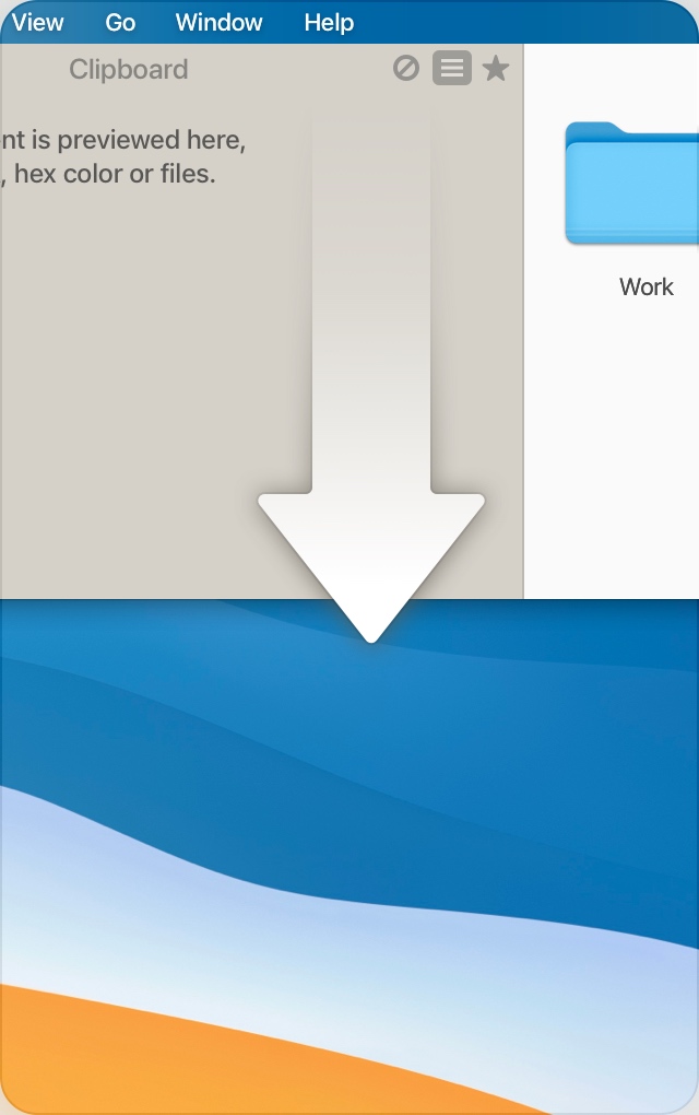 Unclutter - Files, Notes and Clipboard Manager for Mac